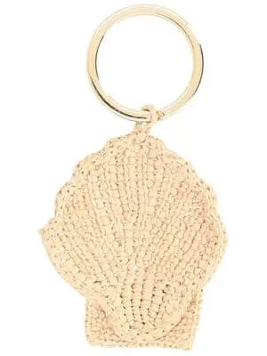 Manebí Natural Raffia Key Holder - Beige