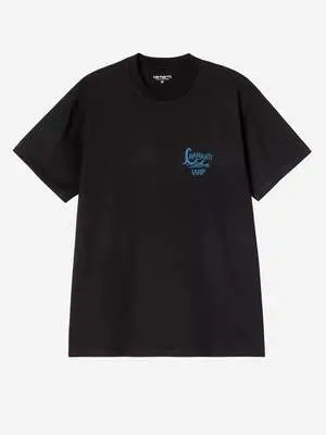 Carhartt Work In Progress Carhartt Wip Logo-Print Cotton T-Shirt Black