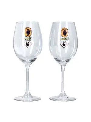 Carhartt Work In Progress Set Of 2 Stemmed Wine Glasses