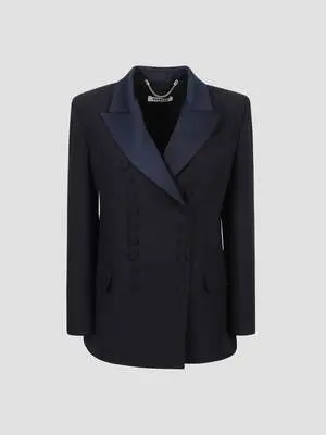 Vivetta Double-breasted Jacket With Pocket Detail