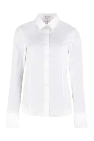 THE ALPHABET The (alphabet) Classic Stretch Cotton Shirt - Women's