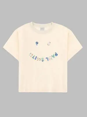 Paul Smith Happy" Graphic T-shirt