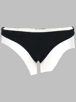 MC2 SAINT BARTH Mini Bikini Bottom - Black