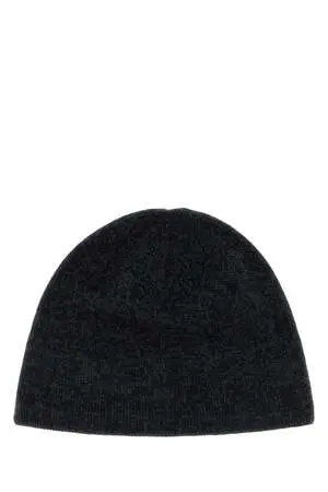 The North Face Melange Knit Jim Beanie Hat For - Black