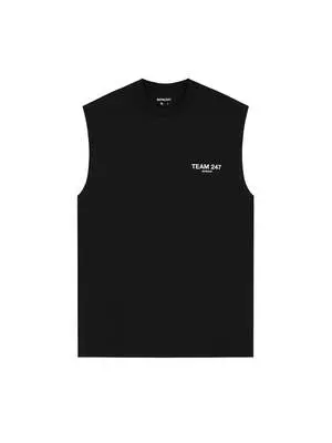 247 REPRESENT Oversized Tank Top - Nero