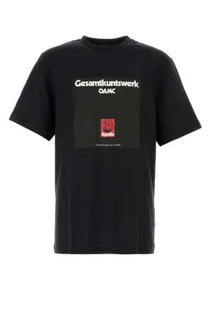 OAMC 100% Organic Cotton T-shirt - Black