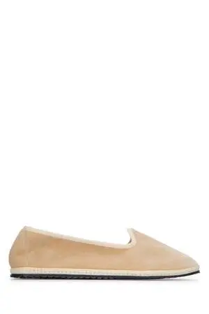VIBI VENEZIA Classic Moccasin Loafers - Beige