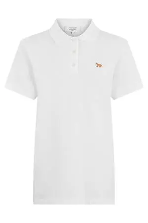 Maison Kitsuné Soft Cotton Polo With Short Sleeves