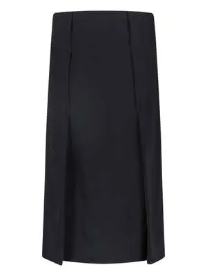JIL SANDER Panel Midi Skirt