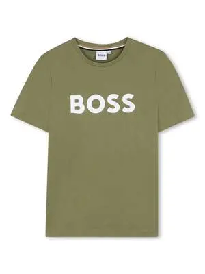 Hugo Boss Mini Frontal Printed Logo Short Sleeve T-shirt