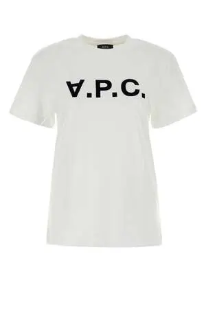 A.p.c. Essential Cotton T-shirt Standard Fit - White