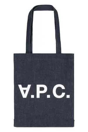 A.p.c. Laure Tote Handbag Tote Bag With Internal Pocket