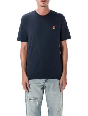 Maison Kitsuné Embroidered Fox Logo T-shirt