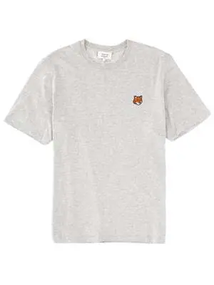 Maison Kitsuné Classic Cotton T-shirt For - Grey