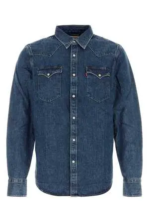 LEVI'S Denim Barstow Western Shirt - Blue