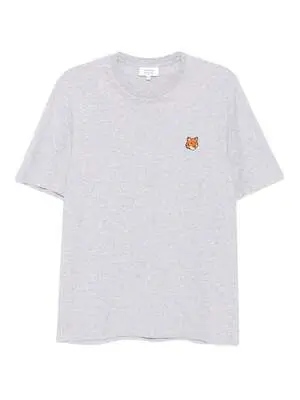 Maison Kitsuné Fox Oversized Regular T-shirt - Lightgrey