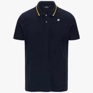 K-WAY Mini Pique Polo Shirt - Blue Depth