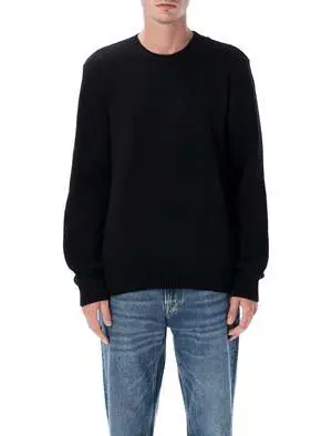 Colorful Standard Refined Recycled Merino Wool Classic Crewneck Sweater - Black