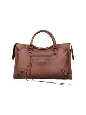 Balenciaga Small Leather Tote Bag