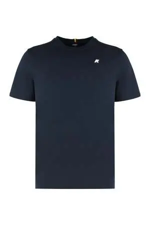 K-WAY Slim Fit Crew-neck Cotton T-shirt