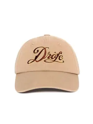 Drole De Monsieur Round Visor With 6 Panels And Embroidered Slogan
