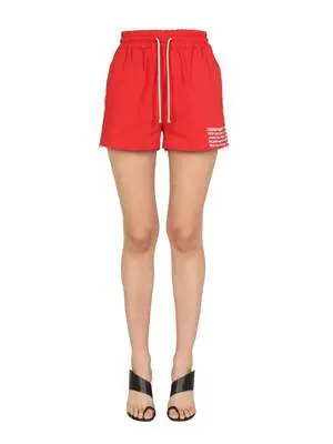 DEPARTMENT 5 Trendy Logo Print Shorts For