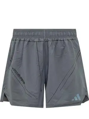ADIDAS SONG FOR THE MUTE X ADIDAS 004 Technical Shorts With Inserts And Elastic Waistband - Grey