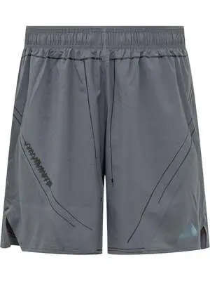 ADIDAS SONG FOR THE MUTE X ADIDAS 004 Technical Mini Shorts With Stylish Inset Features - Grey