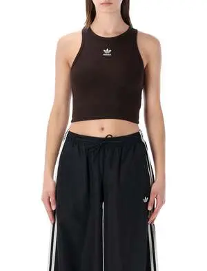 ADIDAS ORIGINALS Essential Ribbed Tank Top Slim Fit
