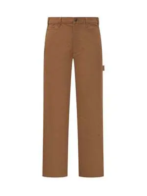 Dickies Durable Duck Canvas Relaxed Trousers - Brown Duck