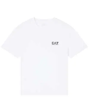 EA7 S Logo Graphic T-shirt - White