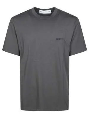 DEPARTMENT 5 Short-sleeve Embroidered T-shirt - Grigio