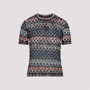 Missoni Short Sleeve Crew Neck Sweater