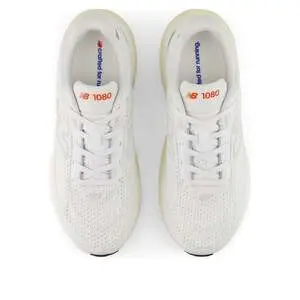 NEW BALANCE 1080v15 Athletic Sneakers - White/neo Flame