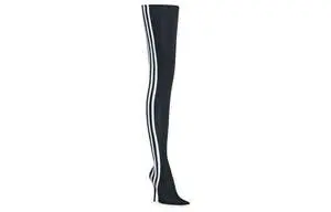 Balenciaga X Adidas Knife Over The Knee Boots 'black White