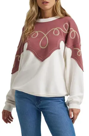 Wrangler Western Graphic Cotton Sweatshirt