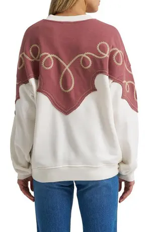 Wrangler Western Graphic Cotton Sweatshirt