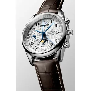 LONGINES Master Collection Automatic Chronograph Watch - White