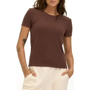THREADS 4 THOUGHT Crewneck T-shirt - Coffee