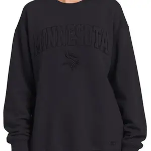 STARTER Minnesota Vikings Athleisure Oversized Fleece Sweatshirt