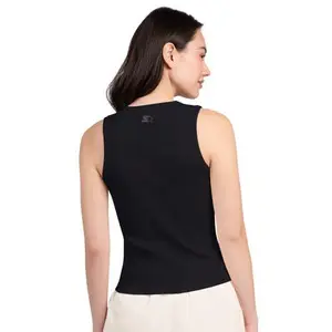 STARTER Jacksonville Jaguars Athleisure Cropped Tank Top