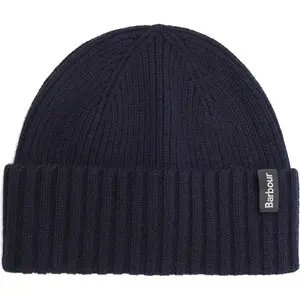 Barbour Danforth Wool & Cashmere Beanie - Navy