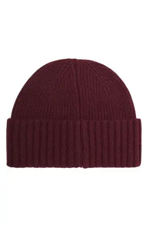 Barbour Danforth Wool & Cashmere Beanie - Wine