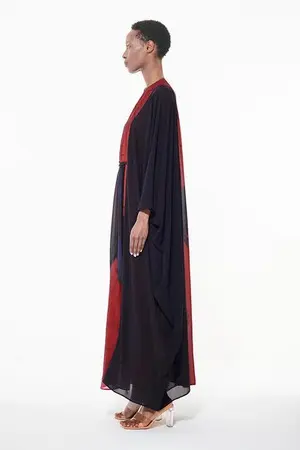 LEEM Belted Printed Kaftan