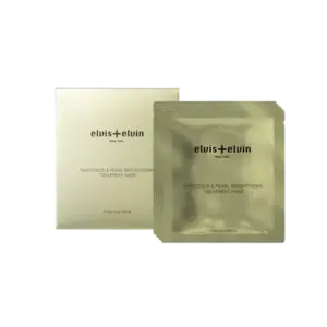 ELVIS+ELVIN Rcissus & Pearl Brightening Treatment Sheet Mask 4-pack - Na
