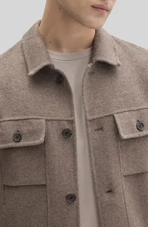 Robert Barakett Ortega Buttoned Jacket - Sequoia