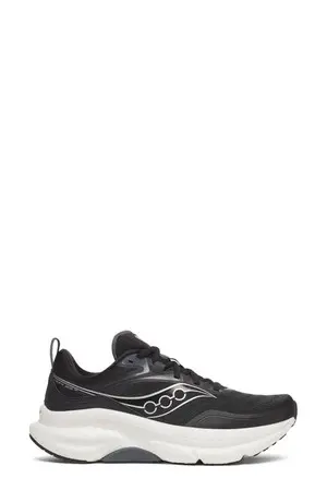 Saucony Omni St 23 Running Shoe - Black/silver
