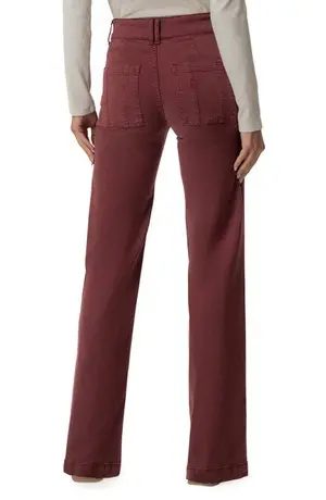 Kut From The Kloth Jodi High Waist Straight Leg Jeans - Claret