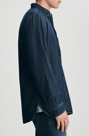 MAVI Bill Tencel Lyocell & Organic Cotton Button-up Shirt