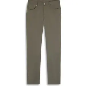 Bugatchi Travel Tech Five Pocket Pants - Olive